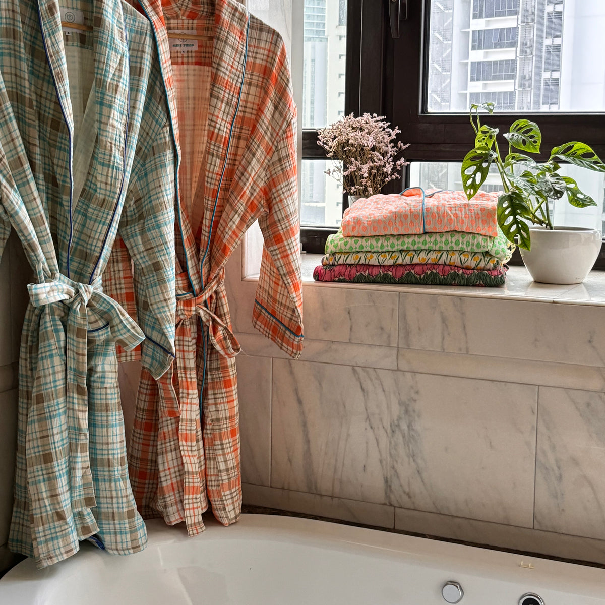 30% OFF-Checkered Robe(XL only) – The JeJe Korea fashion&lifestyle